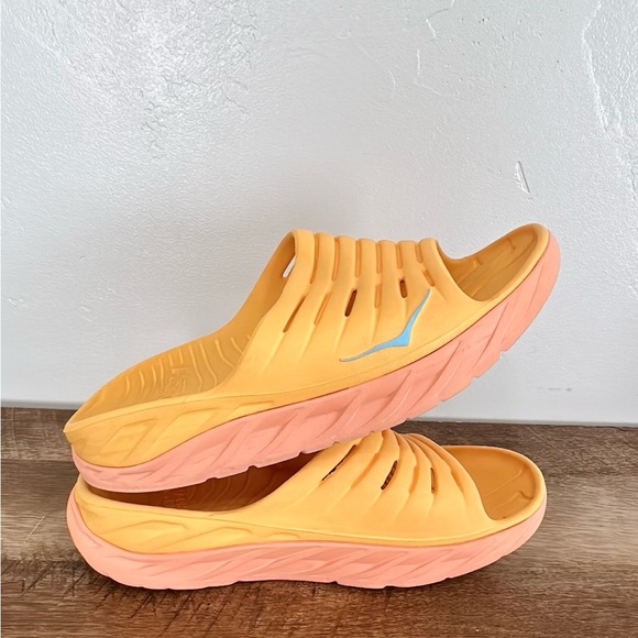 Hoka One One | Shoes | Hoka One One Ora Recovery Slide Amber Yellow ...